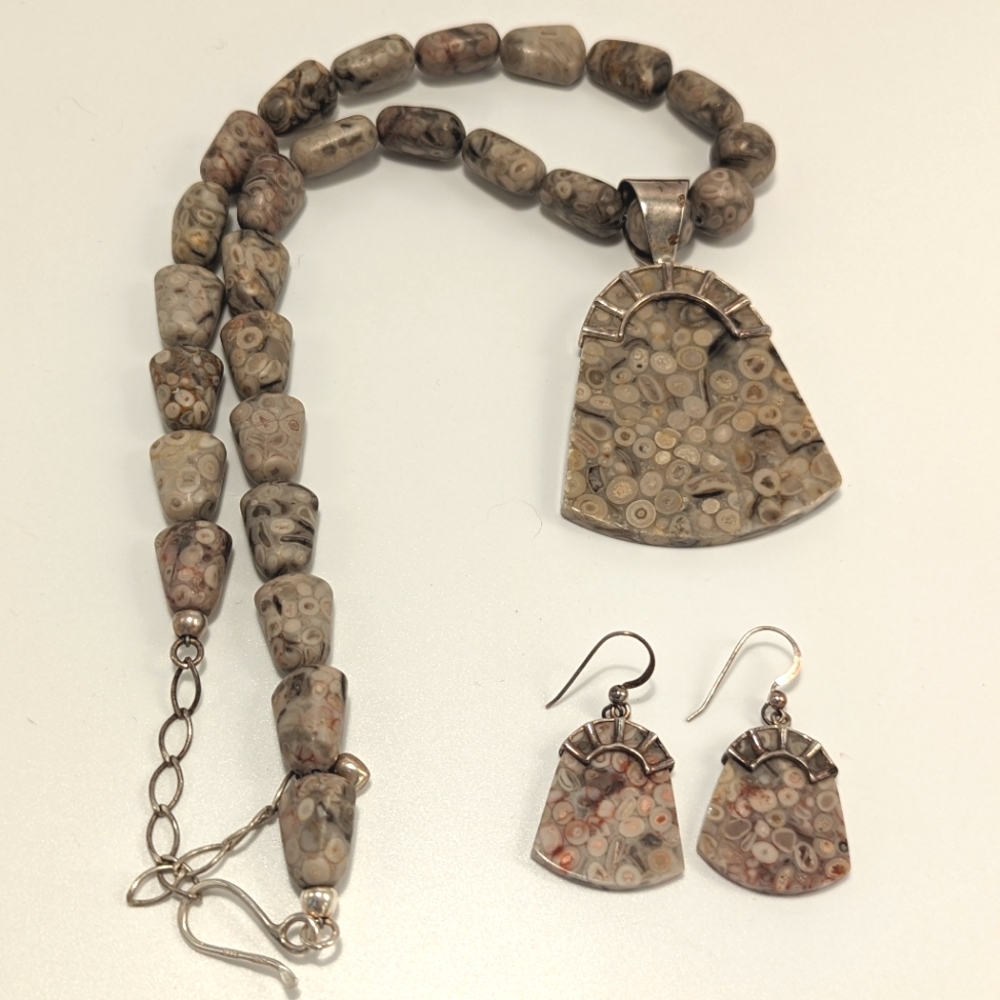 925 Sterling Jay King Jewelry Set - Gem